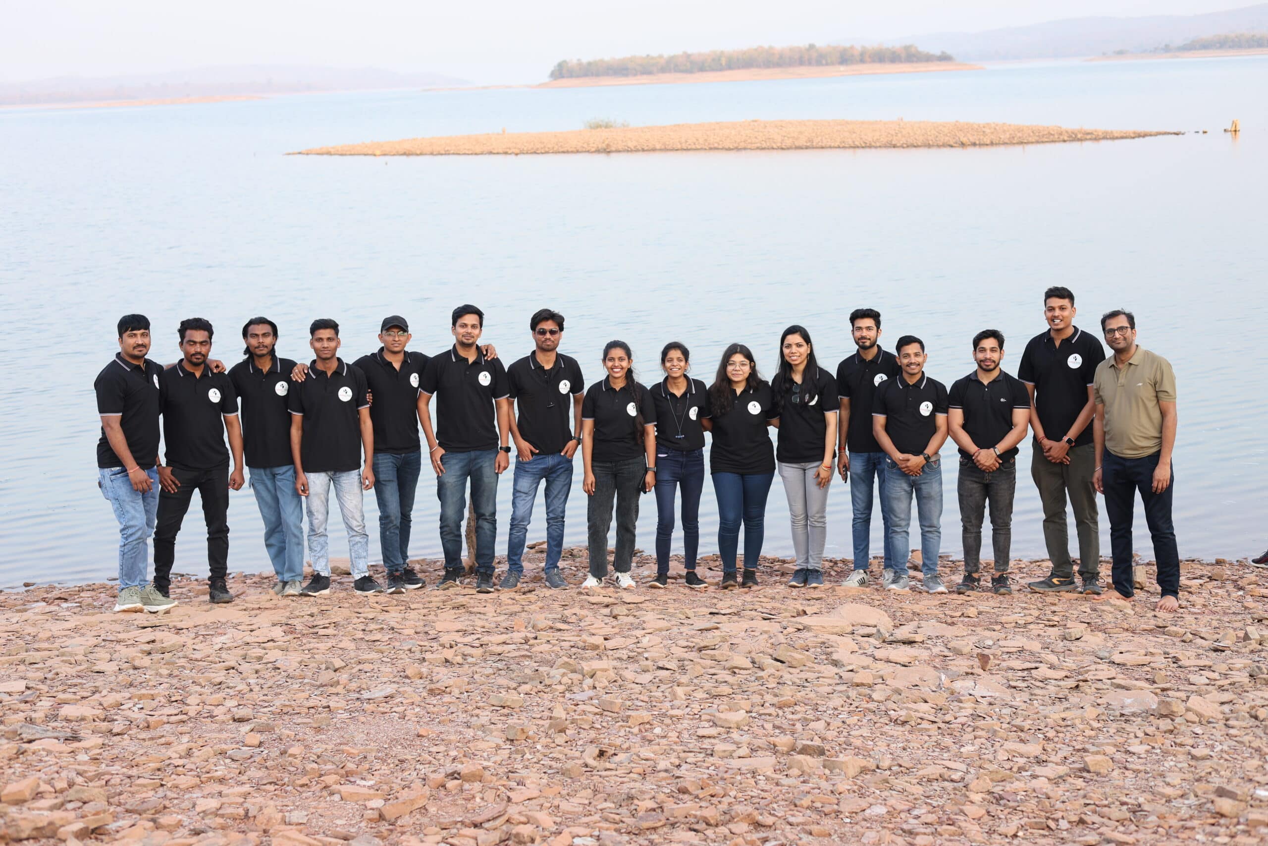 Developer Bazaar Technologies had an annual trip at Dharikotla Island ...